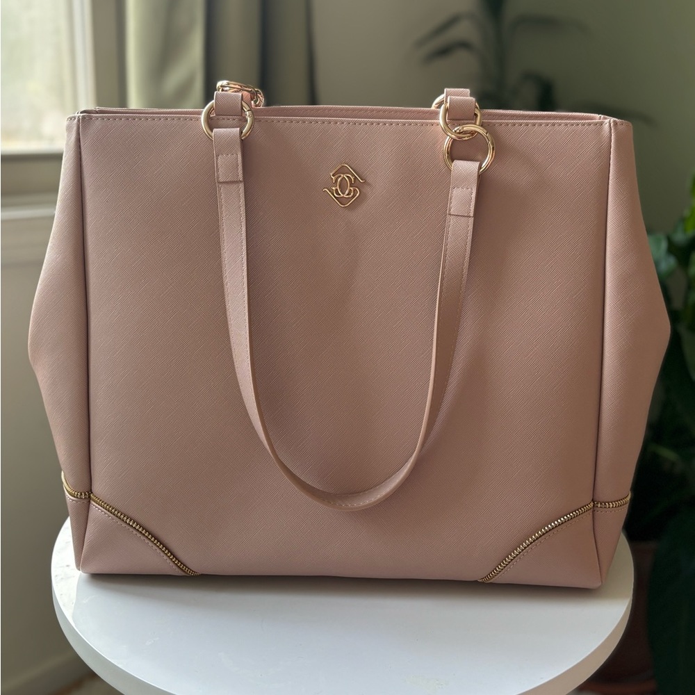 Glass Ladder & Co Michelle Tote Bag Size Large Blush - Gem